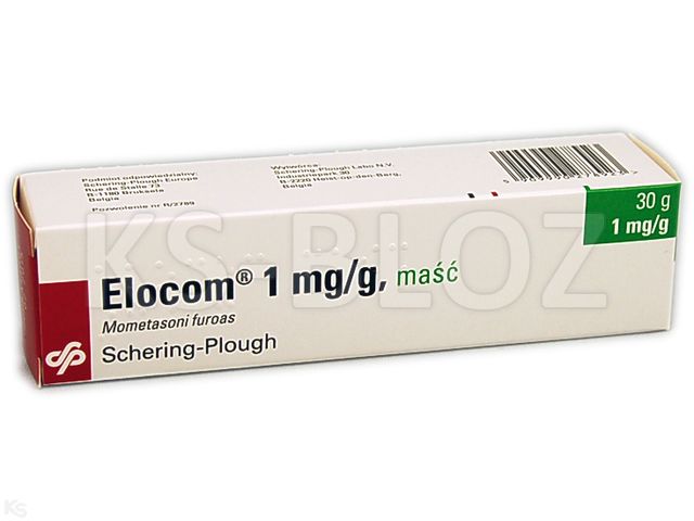 Elocom, krem, 1 mg/g, 30 g, ulotka, zamienniki, interakcje